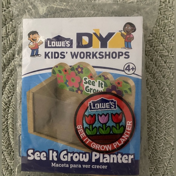 Lowe’s | Other | Lowes Build Grow Diy See It Grow Planter | Poshmark
